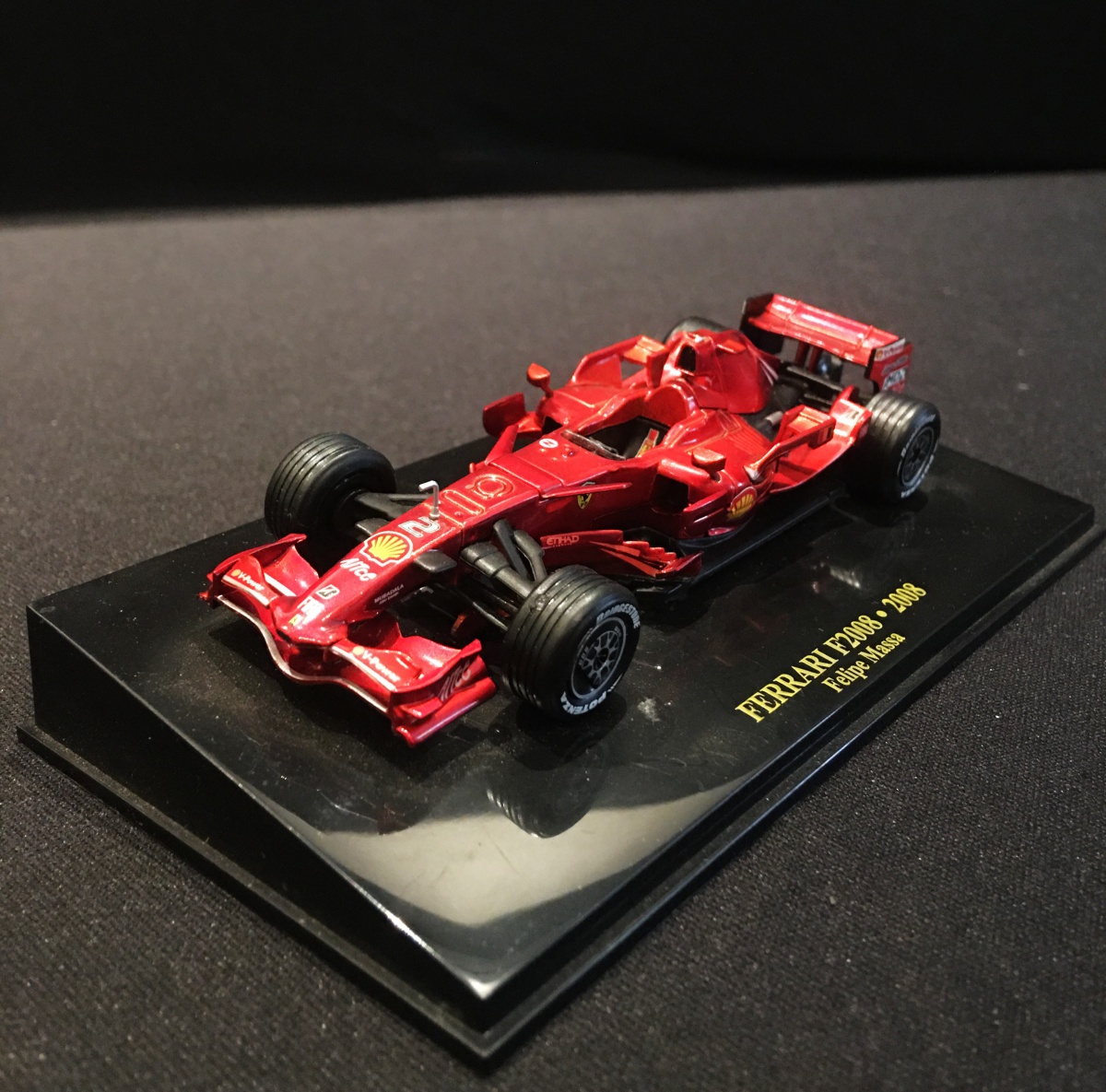 F1 Ferrari F2009, 2008 Vermelha - Felipe Massa. Miniatu