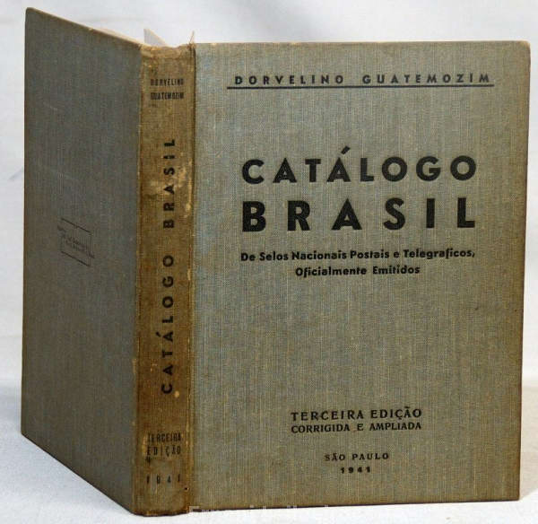 FILATELIA. Livro. GUATEMOZIM, Dorvelino.