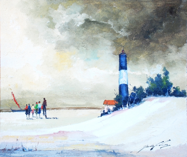 NELSON MASCARENHAS. "Natureza morta", óleo s/te