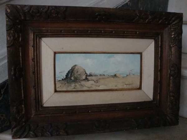 NELSON MASCARENHAS. "Natureza morta", óleo s/te