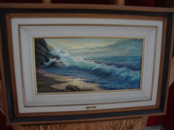 NELSON MASCARENHAS. "Natureza morta", óleo s/te